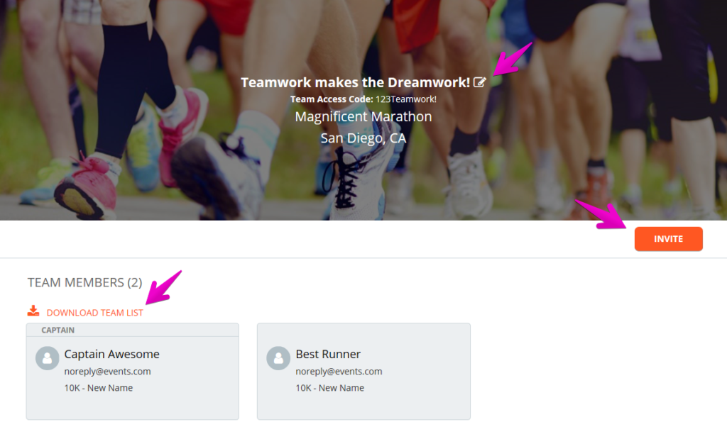 How do I view my team? - Events.com
