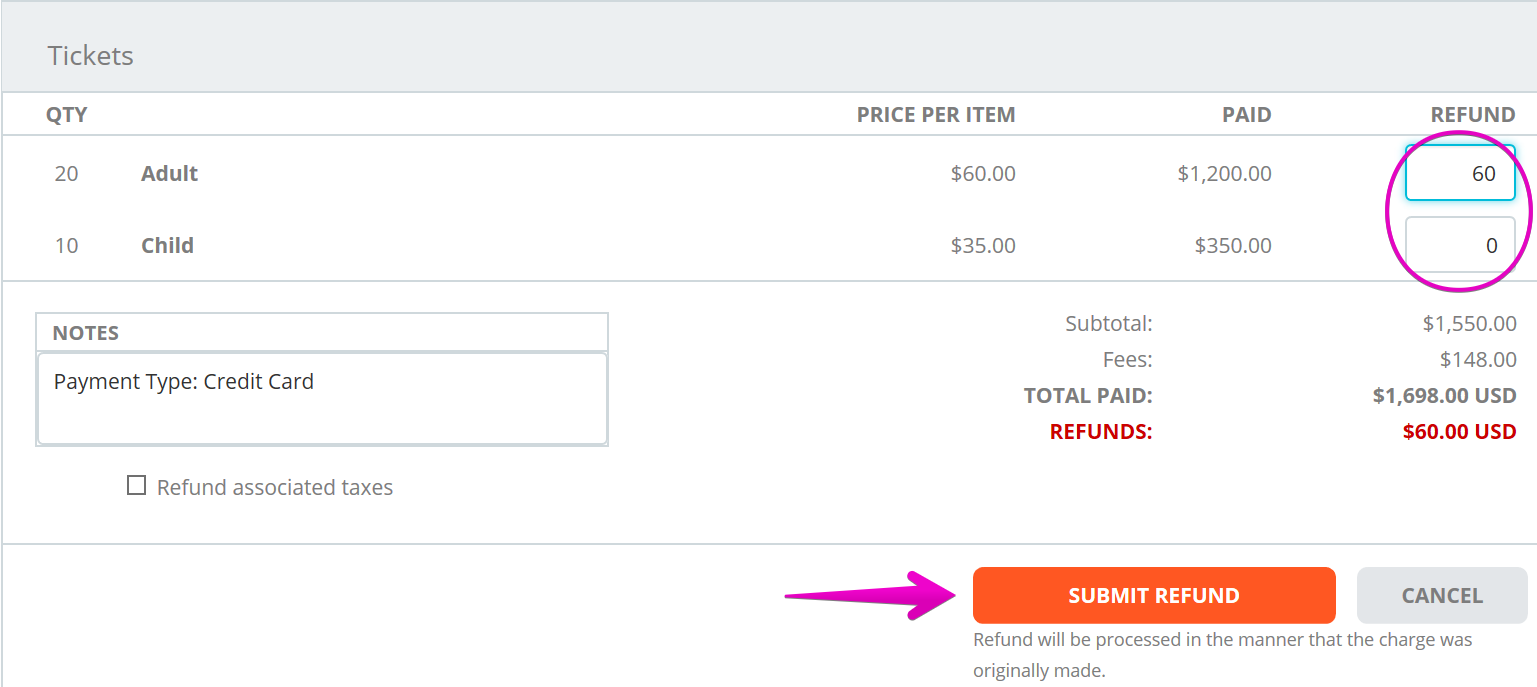 How do I process a refund on a corporate group registration? - Events.com